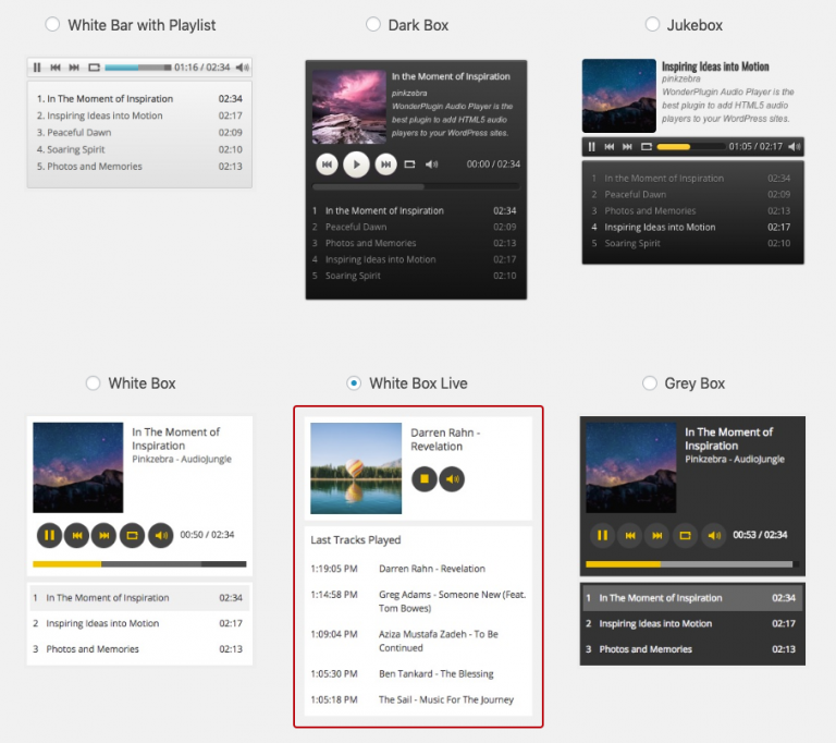 WordPress Shoutcast Player | WordPress Plugin