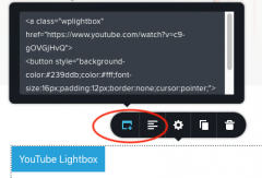 How to add a button to open YouTube lightbox in Brizy Builder | WordPress Plugin