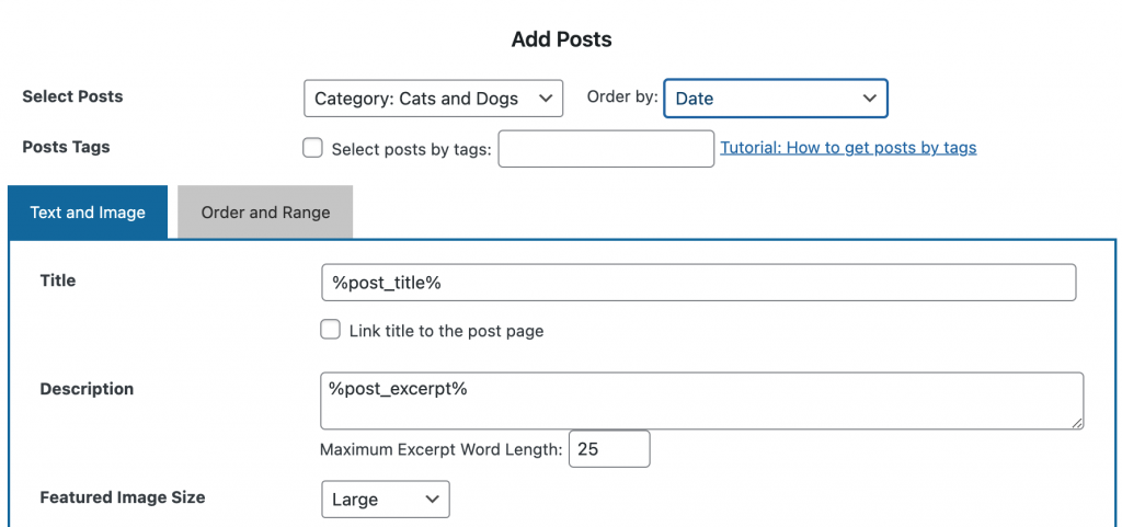 How to create a WordPress post carousel from multiple categories | WordPress Plugin